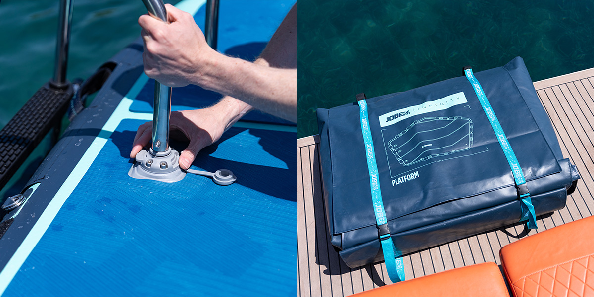 Jobe Infinity Series | Modular Inflatable Platforms for Boats